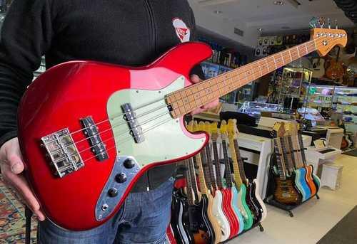 Sqoe BS400 MRD бас гитара Jazz Bass 21 лад