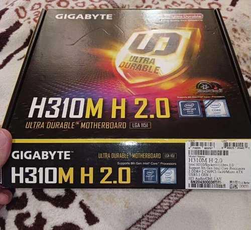 Материнская плата gigabyte Intel H310M H 2.0