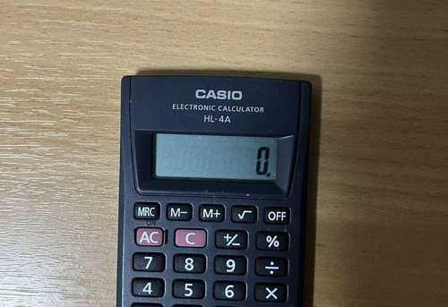 Калькулятор casio