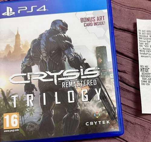 Crysis Trilogy Remastered PS4, русская версия