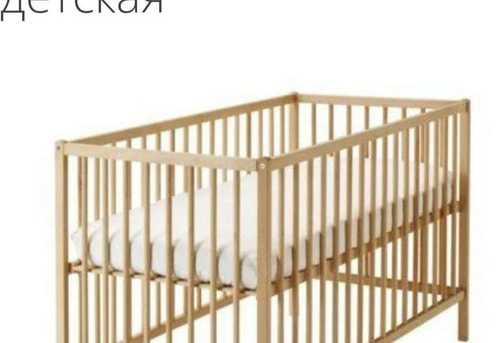 Кровать детская 66х124х80 см, IKEA