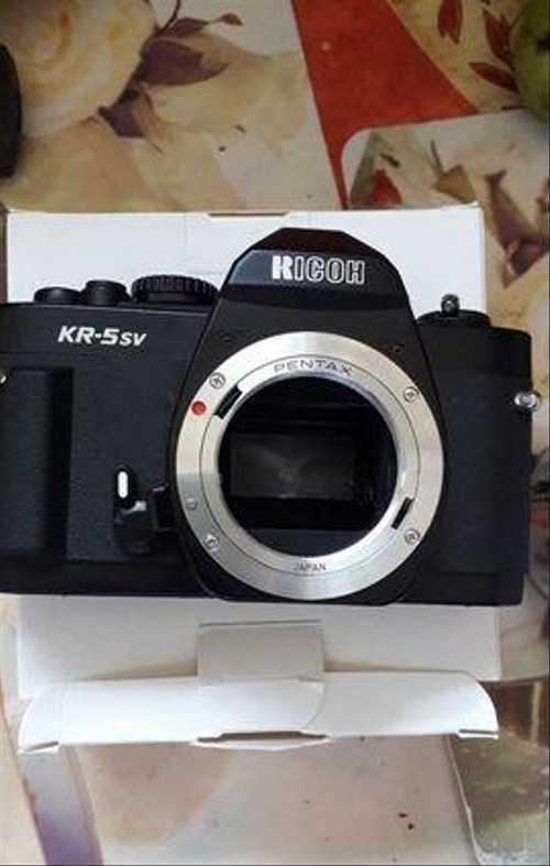 Пленочный фотоаппарат ricoh KR-5 sv