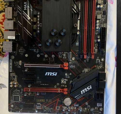 Материнская плата am4 msi mpg b450 gaming plus max