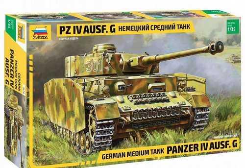 Сборная модель Немецкий средний танк Pz IV Ausf. G