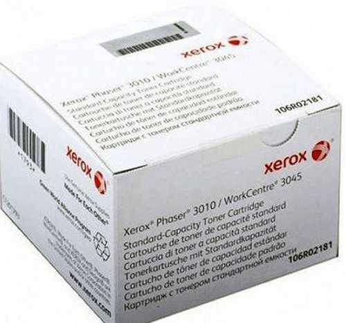 Картридж Xerox 106R02181 Оригинал