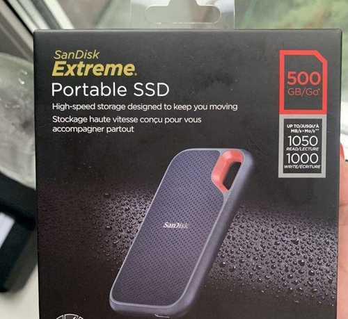 SanDisk Внешний SSD Portable Extreme 500 Gb