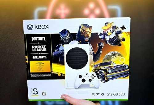 Xbox Series S / 3 игры Fortnite, RL, FG