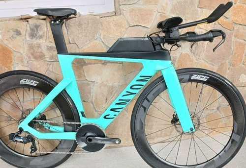 Топовый Canyon Speedmax CF 8 Disc eTap (2022) "S