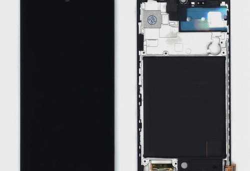 Дисплей - модуль Samsung A515F в рамке oled Full