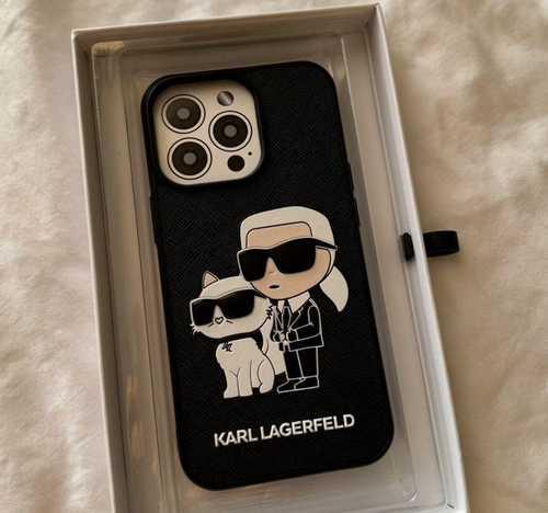 Чехол на iPhone 13 pro karl lagerfeld