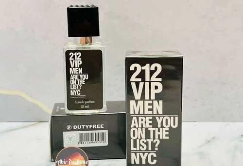 Мини парфюм Carolina Herrera 212 VIP Men 25ml ОАЭ