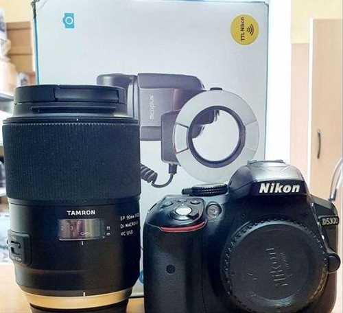 Макро комплект Nikon: камера, объектив, вспышка