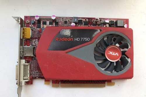 AMD Radeon hd 7750 VTX