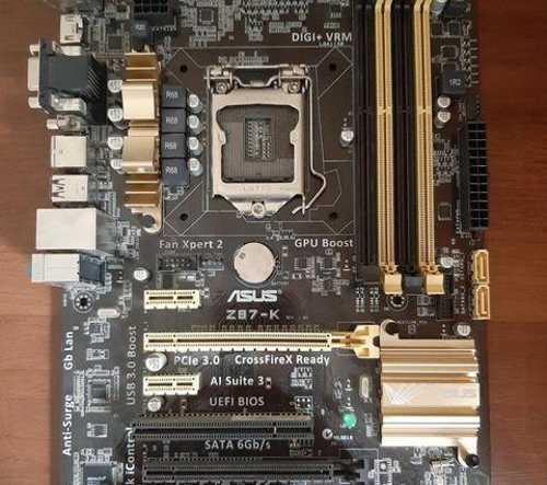 Asus Z87-K сокет 1150