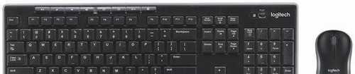 Клавиатура+мышь беспроводная Logitech MK270