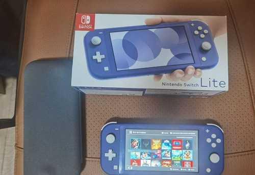 Nintendo Switch Lite Blue/512Gb SD/Прошитая