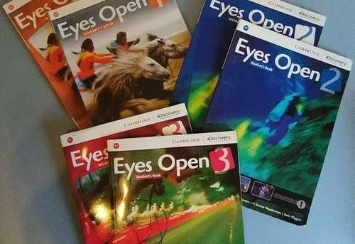 Учебники Eyes Open 1, 2, 3 уровня