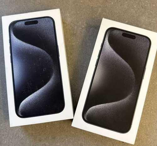 Коробки iPhone 15 pro 256 GB оригинал