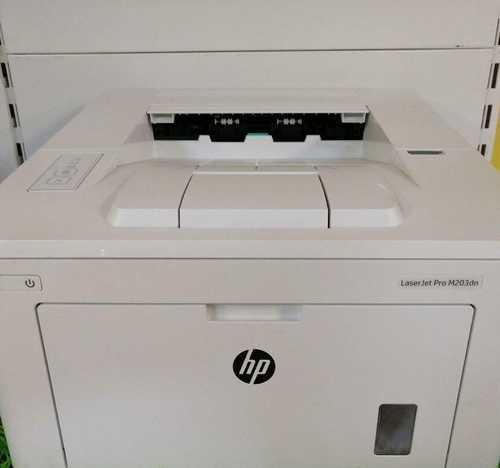 Принтер HP LaserJet M203dn, A4, Лазерный,Ч/Б