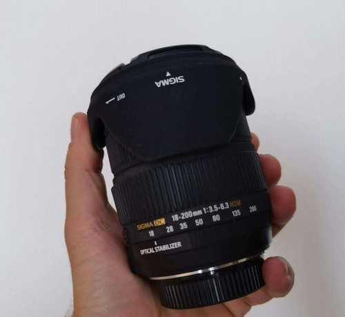 Sigma 18-200mm f/3.5-6.3 OS Nikon Ремонт
