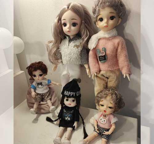 Шарнирные куклы bjd