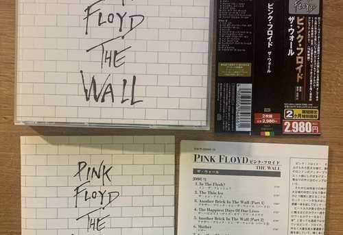 Pink floyd japan cd wall / pulse deluxe оригинал