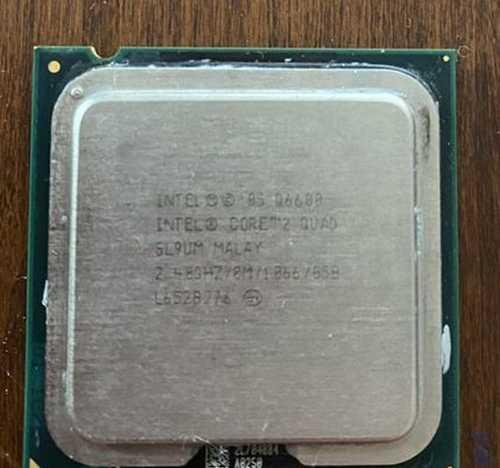 Процессор intel core 2 quad6600