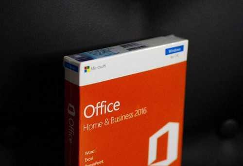 Microsoft Office 2016 Home and Business BOX