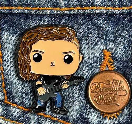 Значок metallica jason newsted