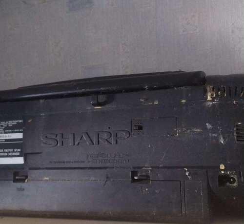 Кассетный магнитофон sharp