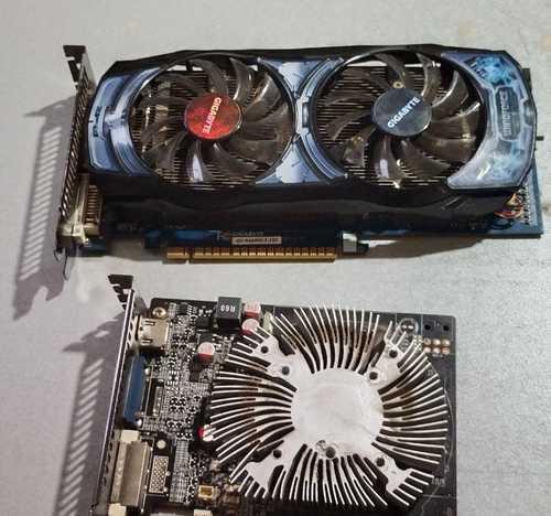 Видеокарта Gigabyte GTS 450 1gb и GTX 650OC 1gb