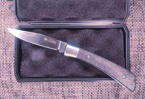 Нож Gent CPM S35VN Carbon StoneWash