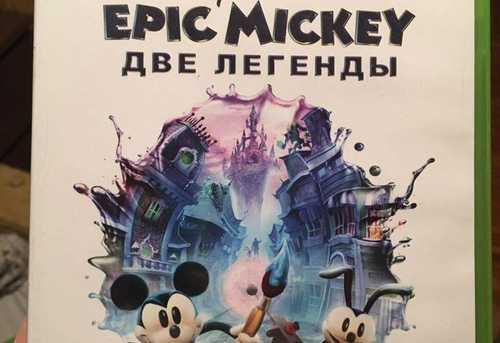Epic Mickey две легенды xbox 360