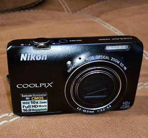 Цифровой фотоаппарат nikon coolpix S6300