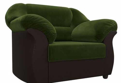 Кресло Карнелла зеленый коричневый. Москва