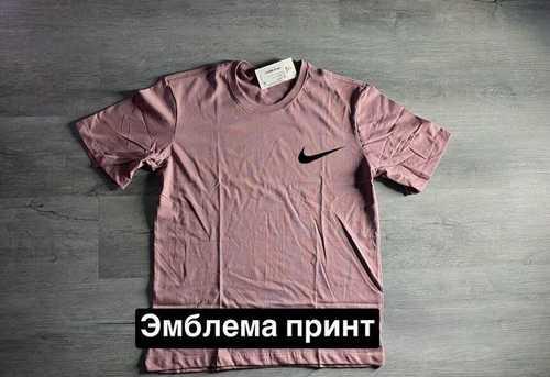 Футболка розовая Nike мужская новая