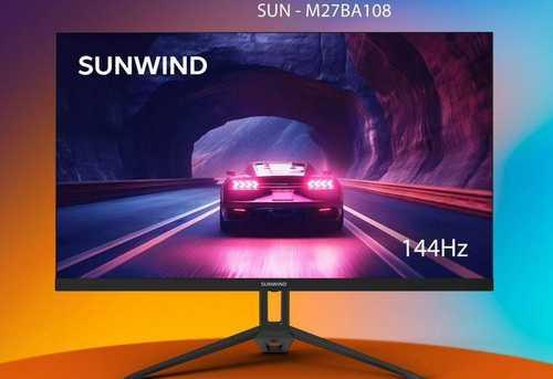 Монитор SunWind SUN-M27BA108 27" с дефектом