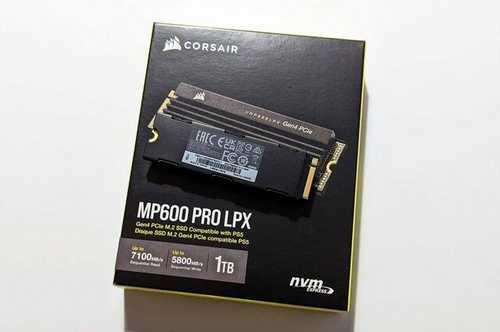 SSD Corsair MP600 PRO LPX 1TB M.2 (предзаказ сша)