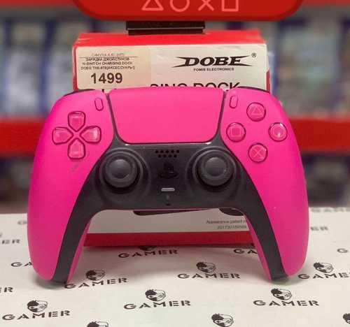 Геймпад dualsense pink ps5 бу розовый