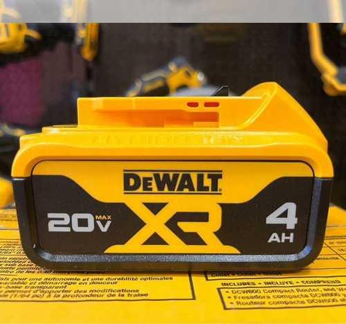 Аккумулятор dewalt DCB204 20V 4Ah