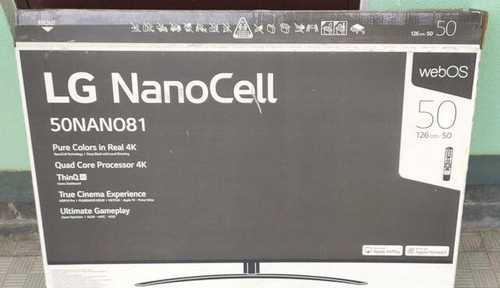 Коробка для телевизора LG NanoCell 50 nano 81