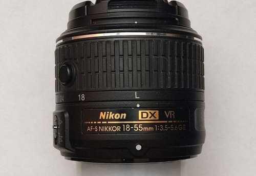 Объектив Nikon nikkor 18-55mm f/3.5-5.6G VR II