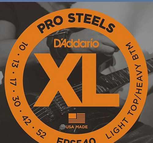 DAddario EPS540 EPS540 XL PRO steel комплект стр