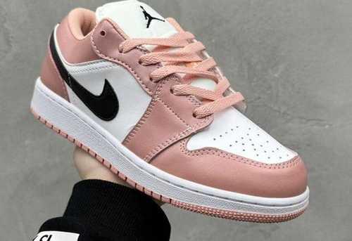Кроссовки Nike Air Jordan 1 Low White/Pink