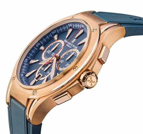 Bernhard H. Mayer Blue Rose Gold Plated