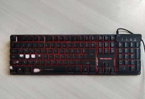 Мембранная игровая клавиатура Red square