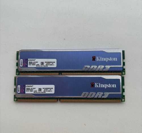 Модуль памяти DDR3 8Gb Kingston HyperX