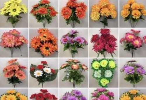 Искусственные цветы оптом 100 видов