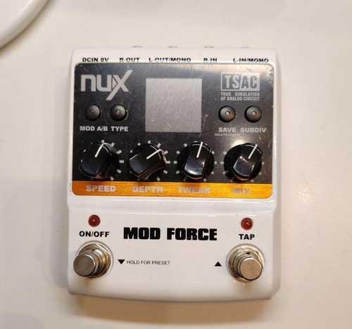 Гитарная педаль NUX mod force