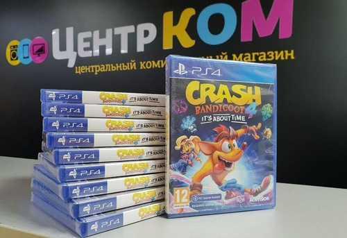 Игра Crash Bandicoot 4 ItS About Time (PS4 / PS5)